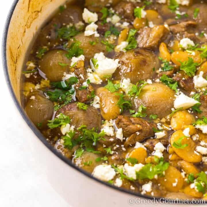 Greek Lamb Stew | Greedy Gourmet
