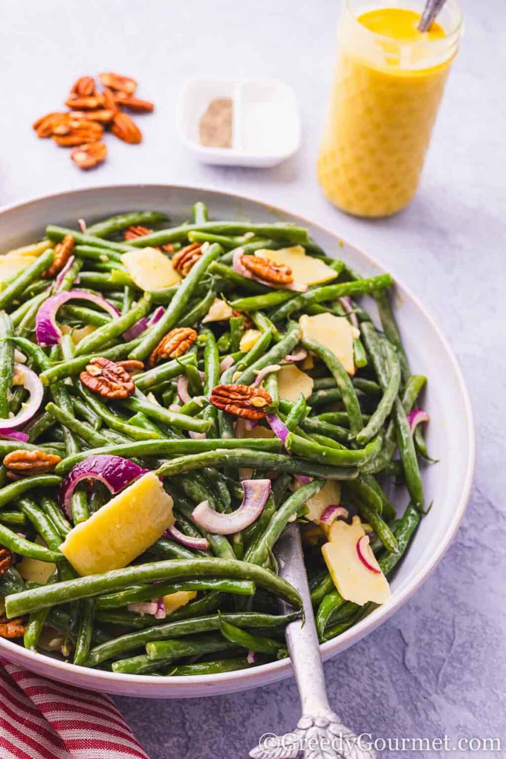 Honey And Mustard Dressing | Greedy Gourmet