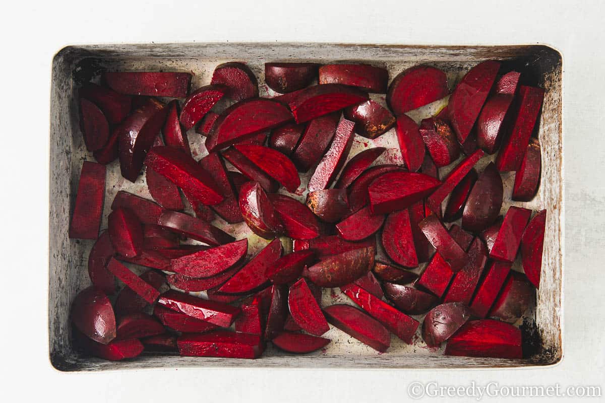 Roasted Beetroot Dip - Perfect Picnic Food | Greedy Gourmet