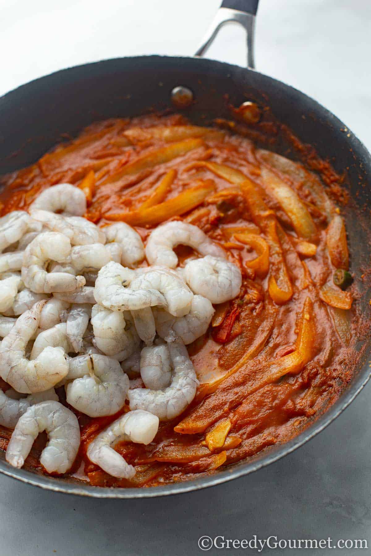 Prawn Puri - An Indian Starter Recipe | Greedy Gourmet