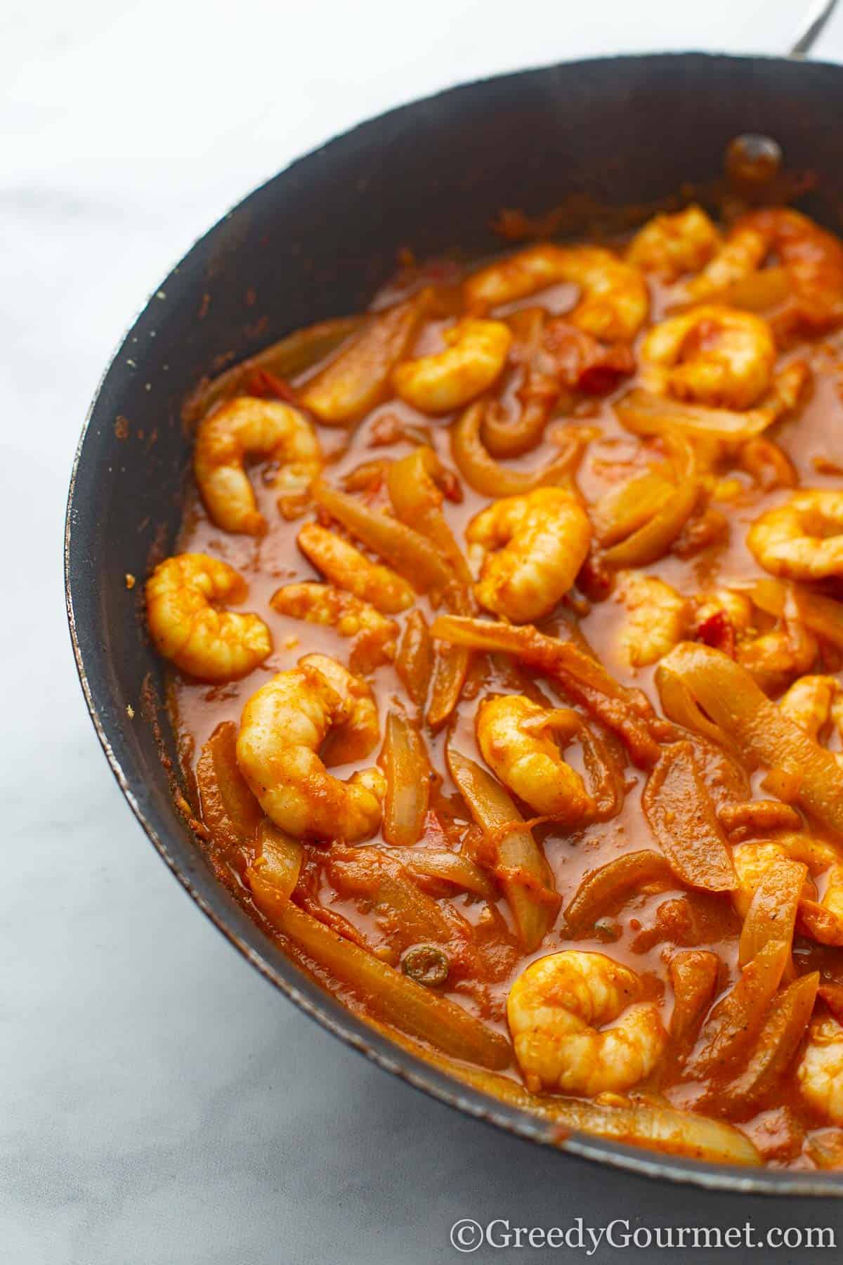 Prawn Puri - An Indian Starter Recipe | Greedy Gourmet