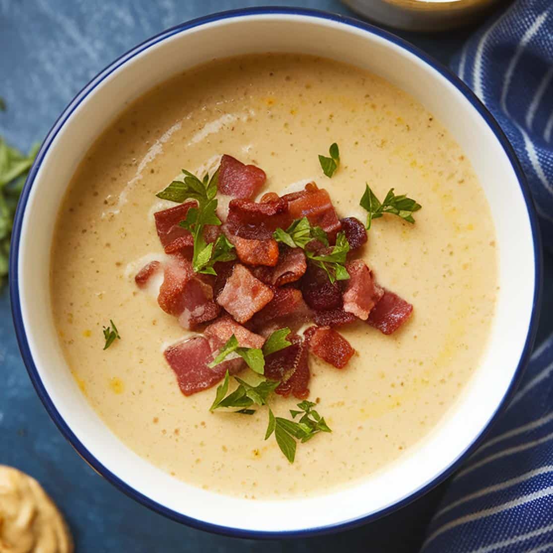 Mustard Soup - An Authentic Dutch Mustard Soup Recipe From Groningen