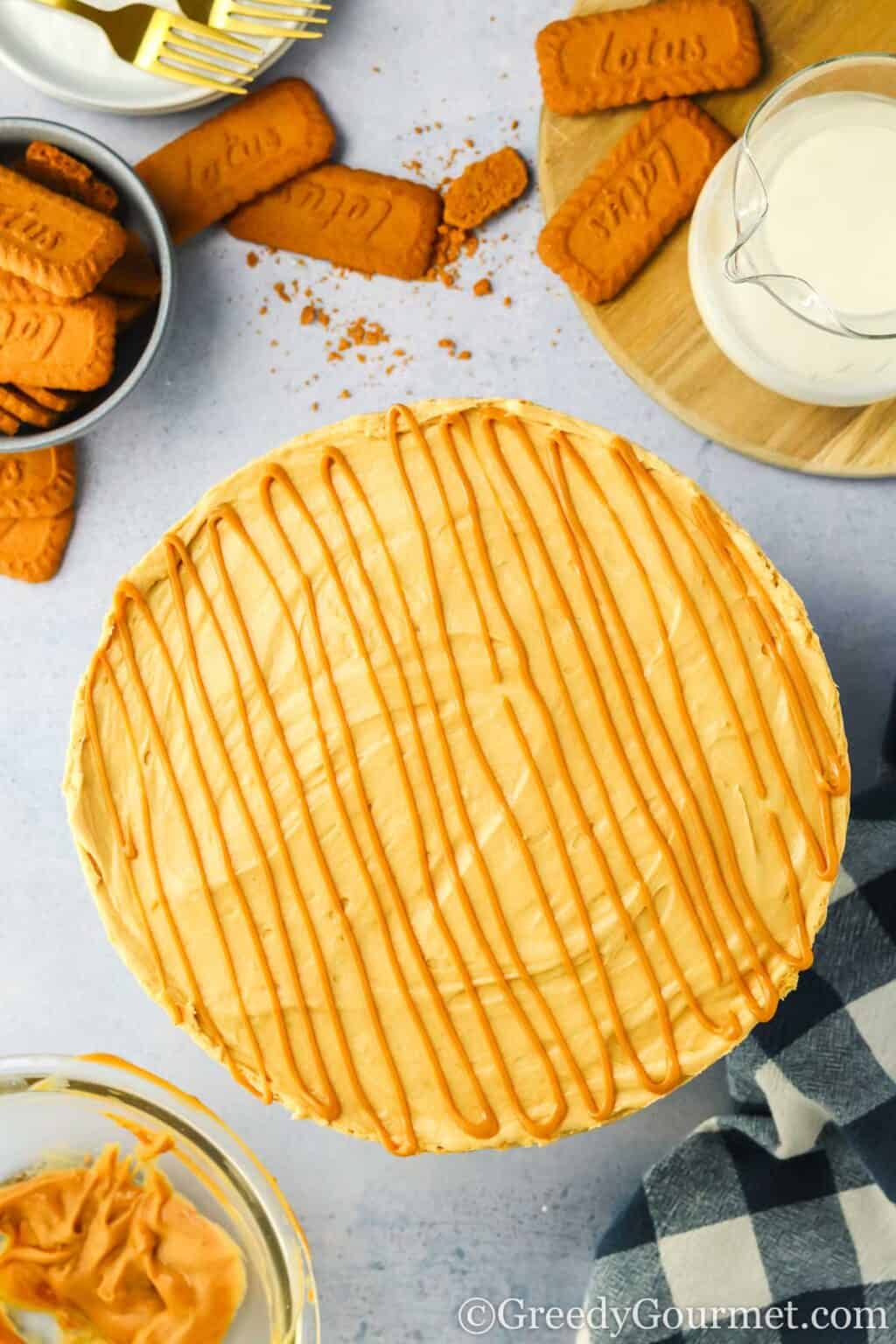 Biscoff Cheesecake - The Best No Bake Cheesecake In The World. Try It!