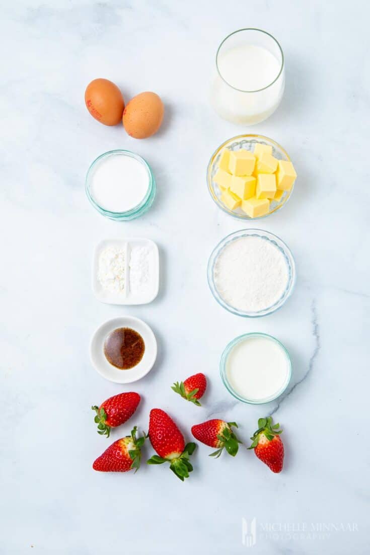 Strawberry Flan A Vibrant Fresh And Beautiful Flan Recipe Greedy Gourmet