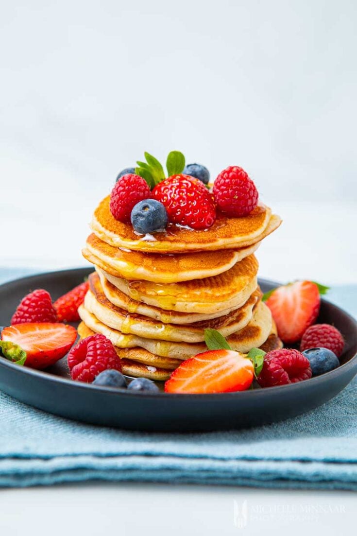 Crempog - A Traditional Welsh Pancake Recipe | Greedy Gourmet