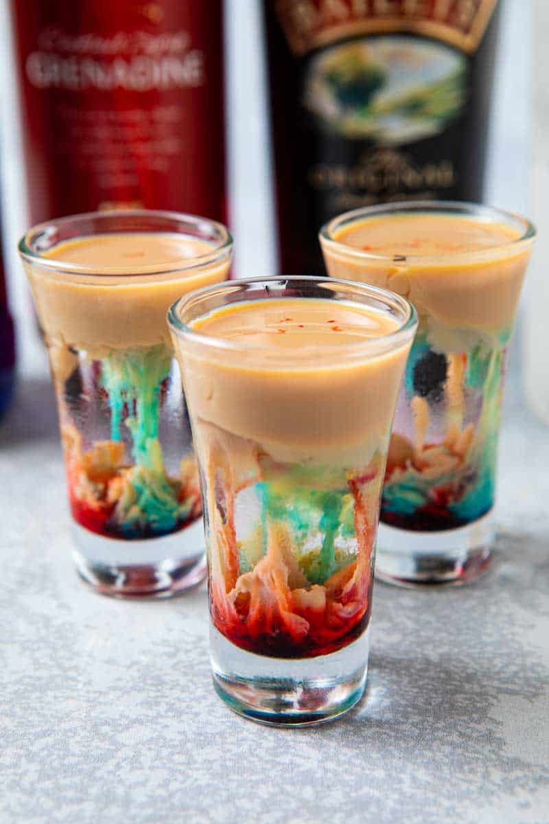 Alien Brain Hemorrhage - A Halloween Shot | Greedy Gourmet