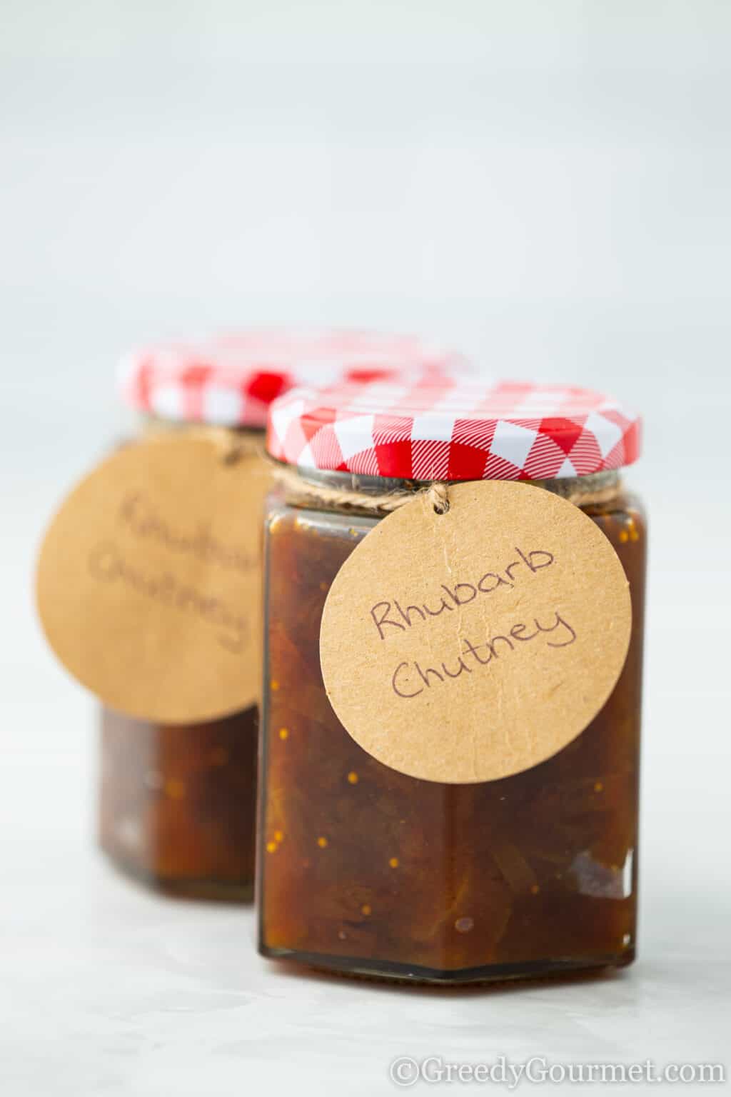 Rhubarb Chutney - Best Served With Cheese | Greedy Gourmet