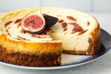 Parmesan Cheesecake | Greedy Gourmet