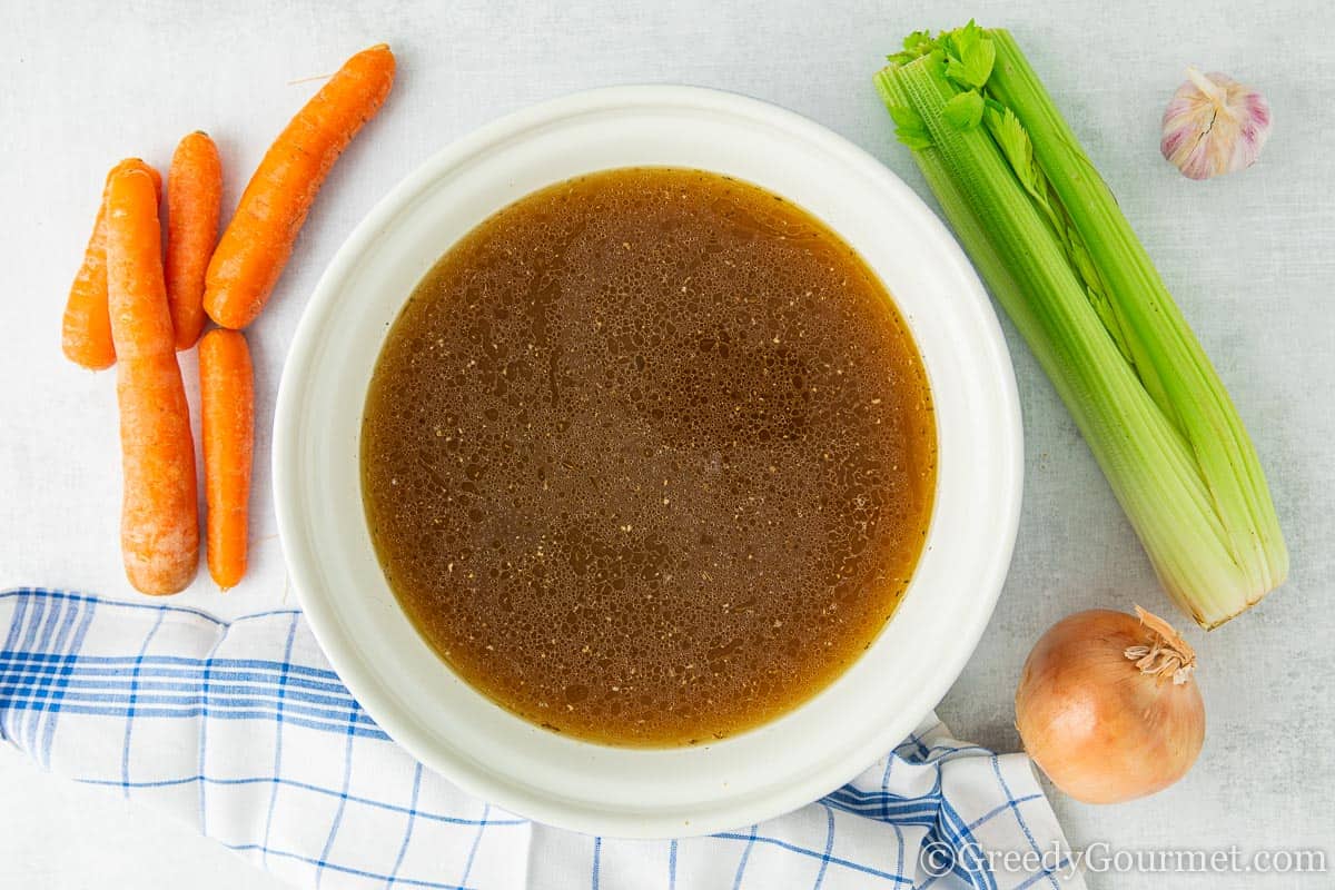 Turkey Stock - Great For Leftover Recipes | Greedy Gourmet