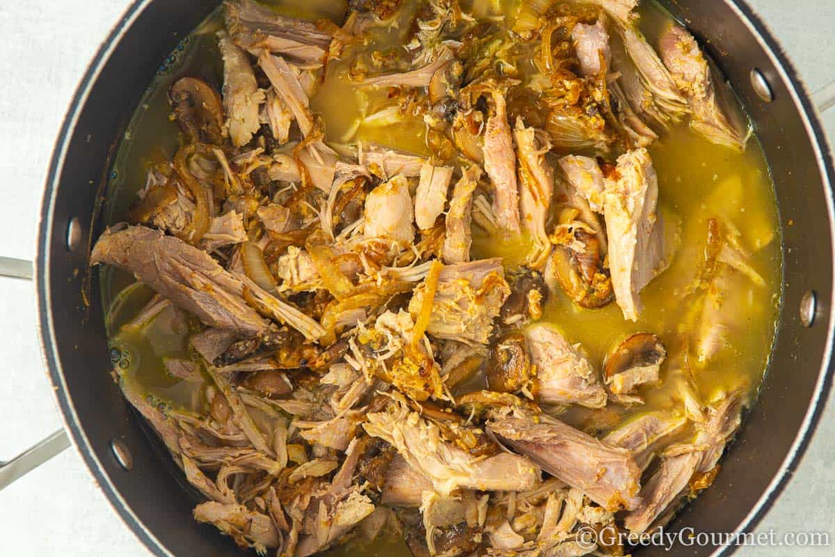 Leftover Turkey Stroganoff | Greedy Gourmet