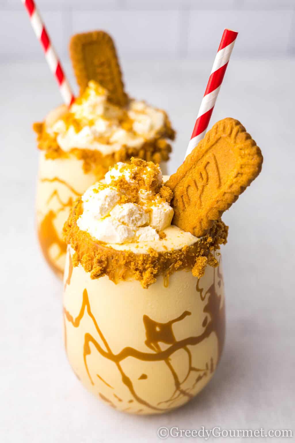 Biscoff Milkshake | Greedy Gourmet