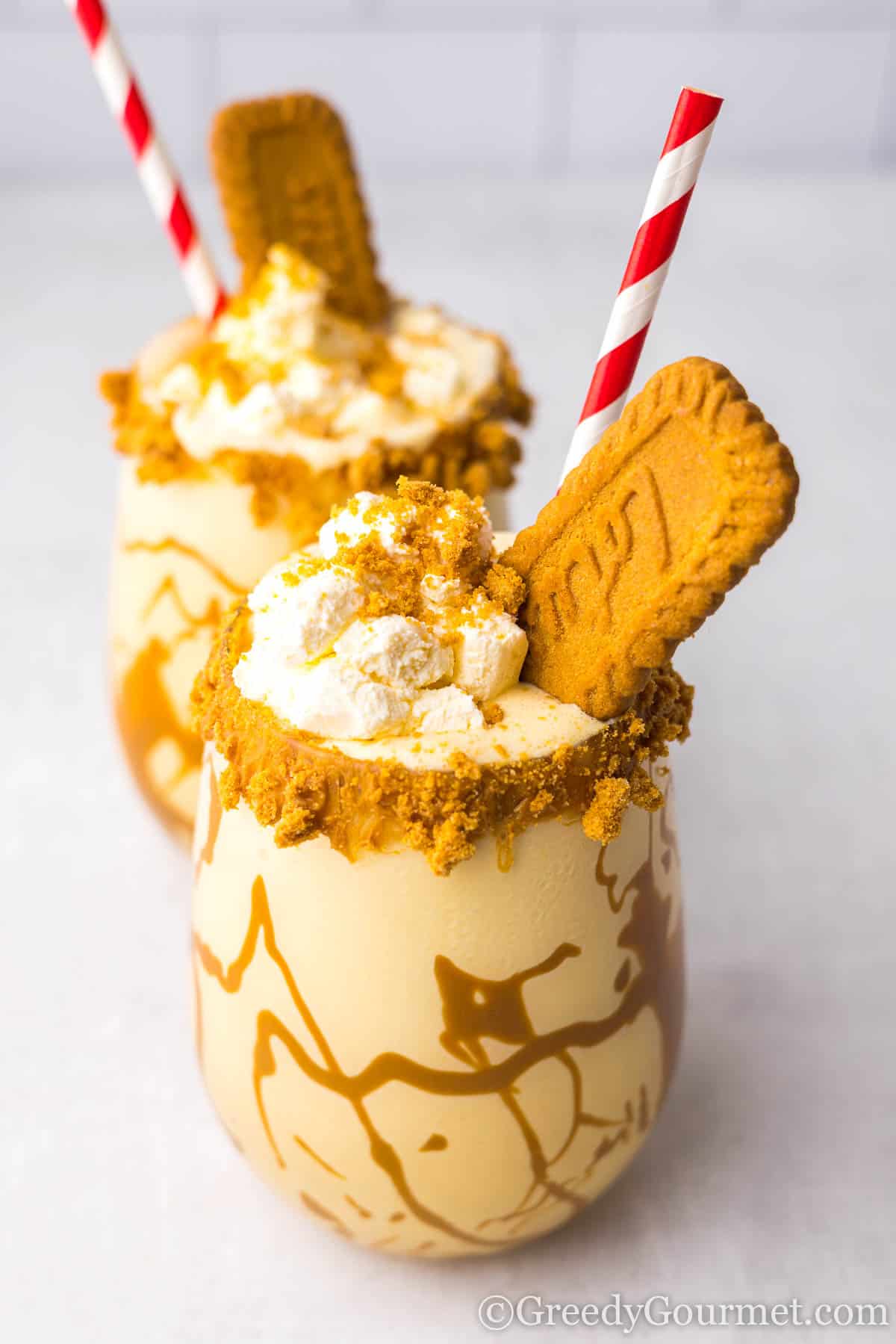 Biscoff Milkshake | Greedy Gourmet