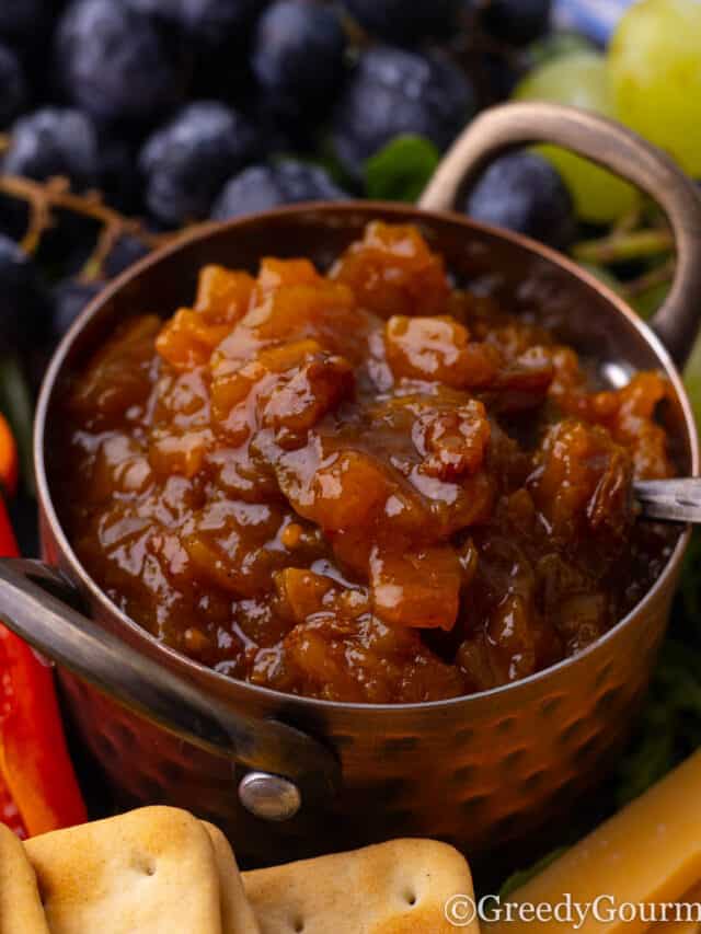 Pear Chutney | Greedy Gourmet