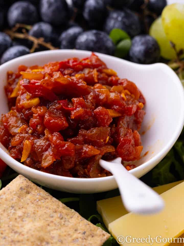 Courgette Chutney - Perfect With Cheese | Greedy Gourmet