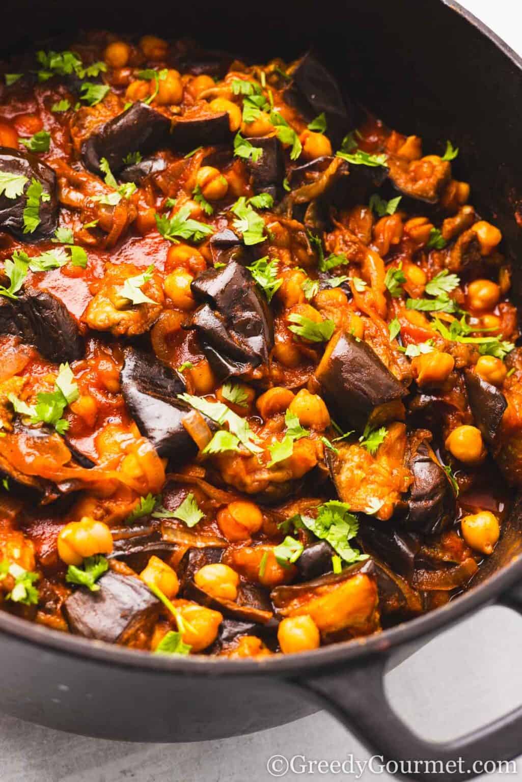 Persian Eggplant Stew | Greedy Gourmet