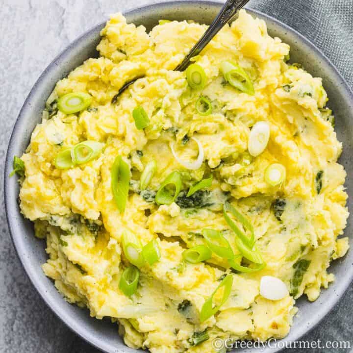 Colcannon - An Authentic Irish Side Dish | Greedy Gourmet